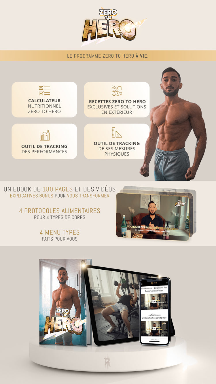 Zero to Hero – Programme complet de transformation physique homme ...